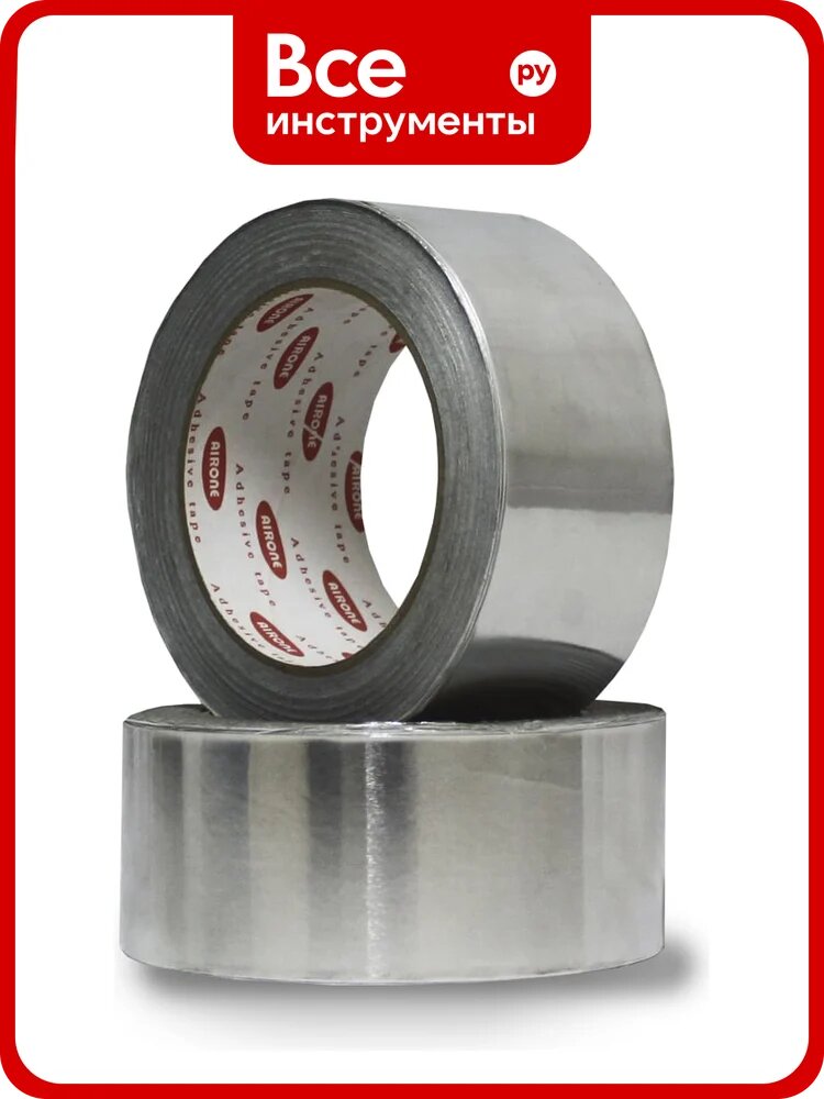 Лента алюминиевая Ventart 50 мм, 50 м/24 Airone25 4687203904005