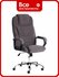 Кресло Tetchair bergamo 22 хром, флок, серое 29 19374, 120 кг, из прочного