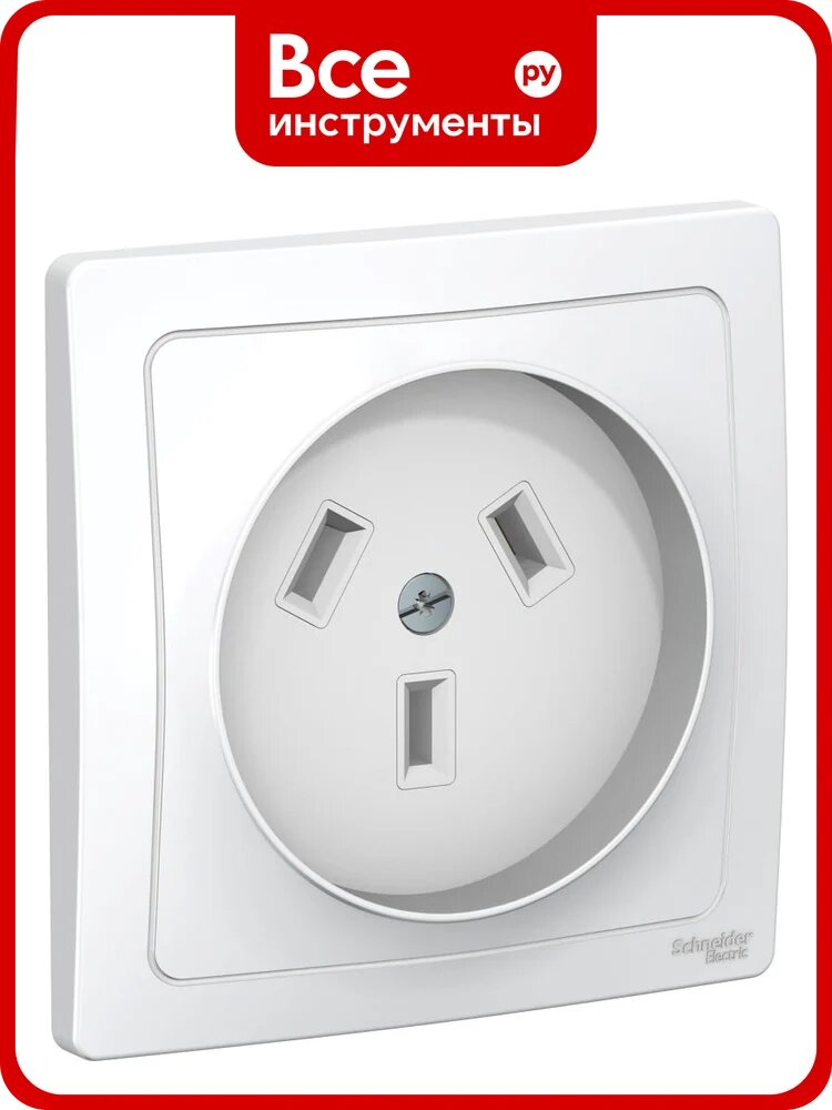 Силовая розетка Systeme Electric BLANCA, С/У, 2Р+N, 32А, 250В, белый BLNSR003231