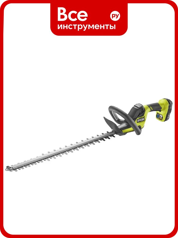 Кусторез Ryobi ONE+ RY18HT55A-120, для использования женщинами и пожилыми людьми