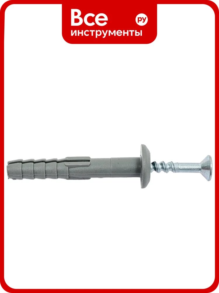 Дюбель-гвоздь STARFIX 6х40 мм, полипропилен, гриб, 200 шт. SMC3-82198-200
