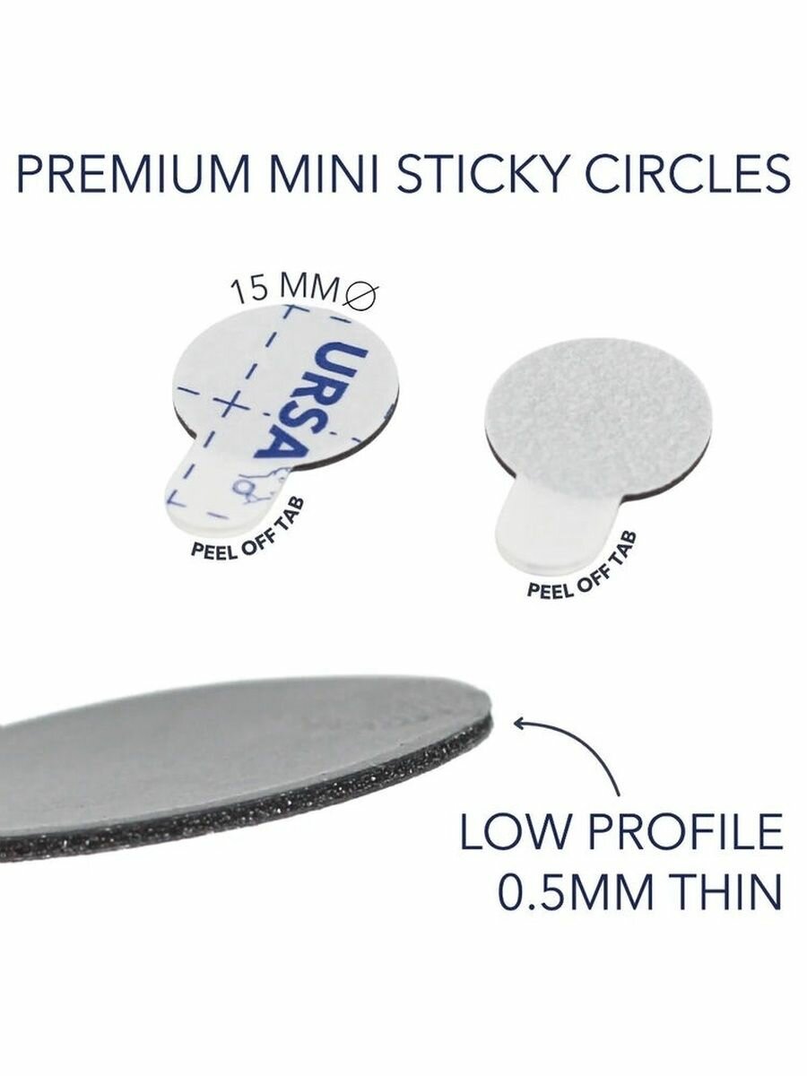 URSA Premium Mini Sticky Circles - мини-стикеры — фото 1