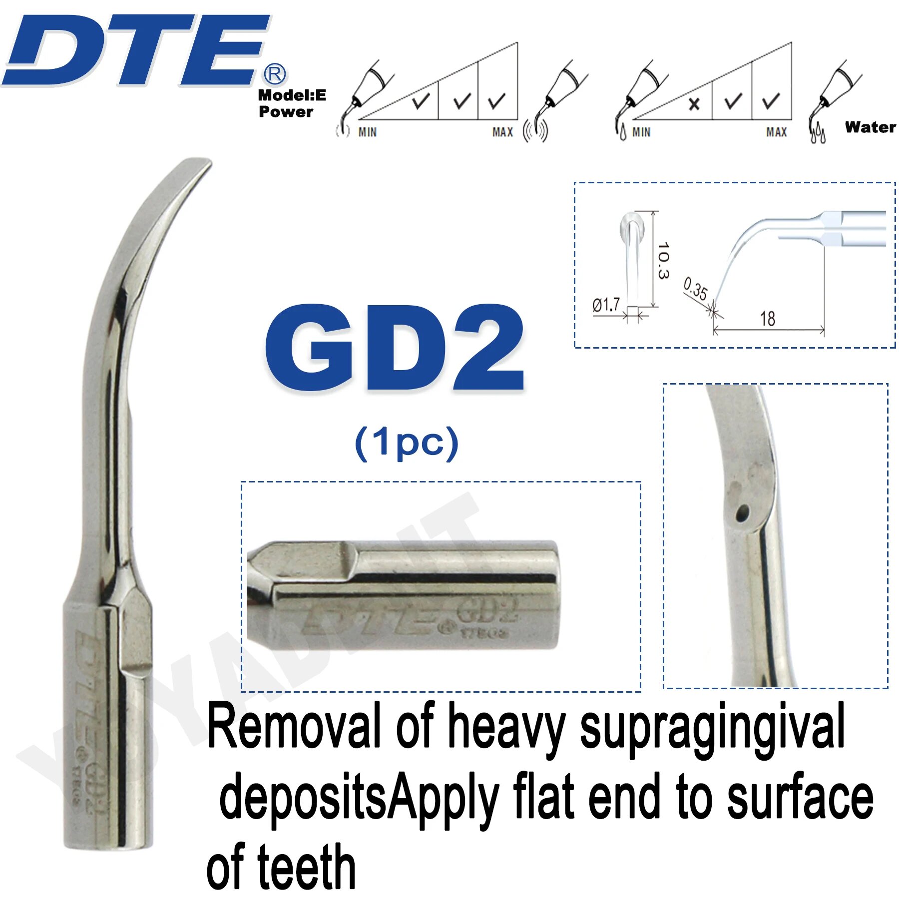 Стоматологический скалер DTE GD2