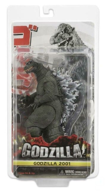 Фигурка коллекционная Godzilla 2001, высота 18 см, игрушка-сюрприз, для поклонников киновселенной — фото 1