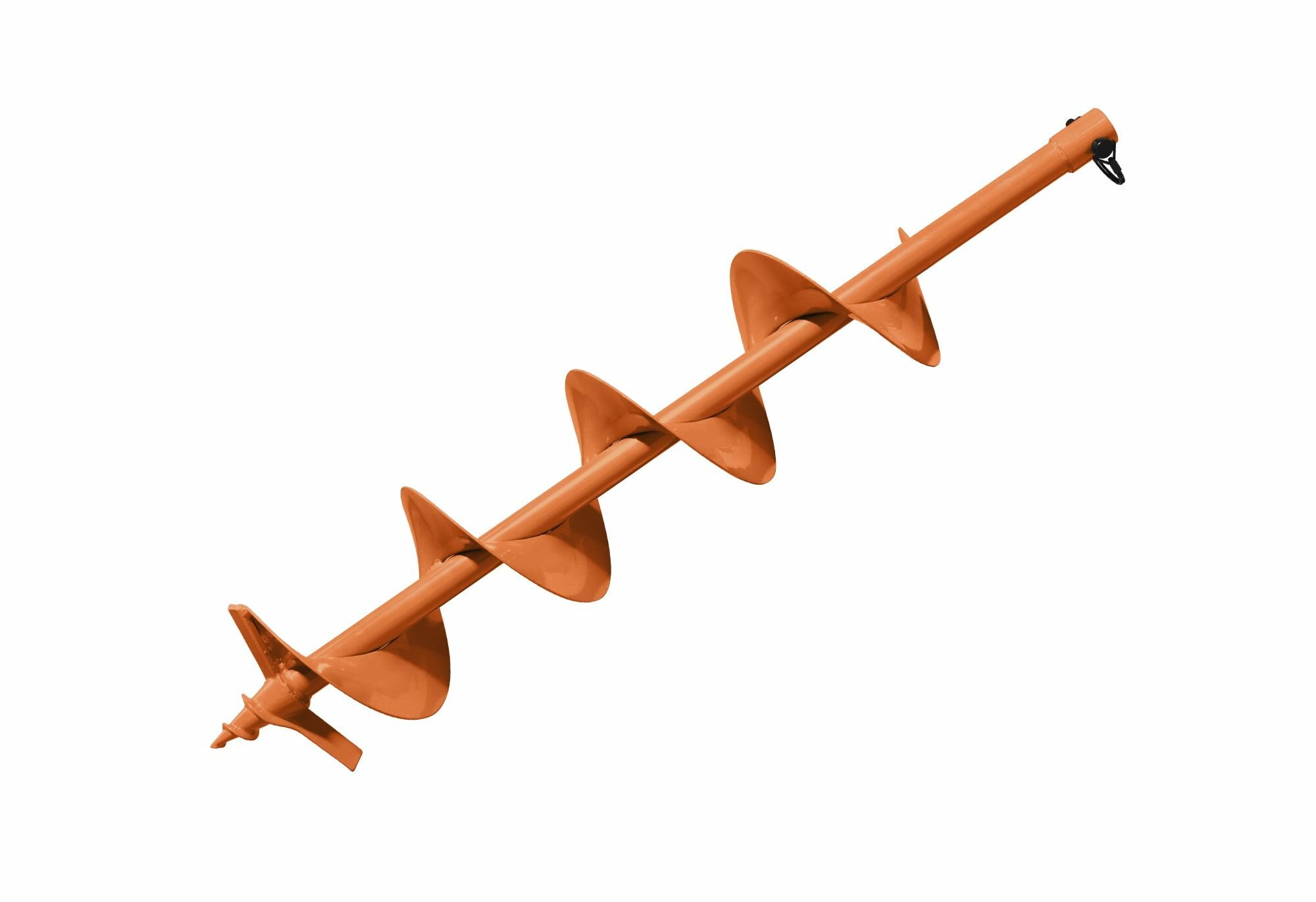 Шнек для грунта однозаходный GDB-150 (20 мм; 150 мм; 80 см) CARVER 01.003.00046