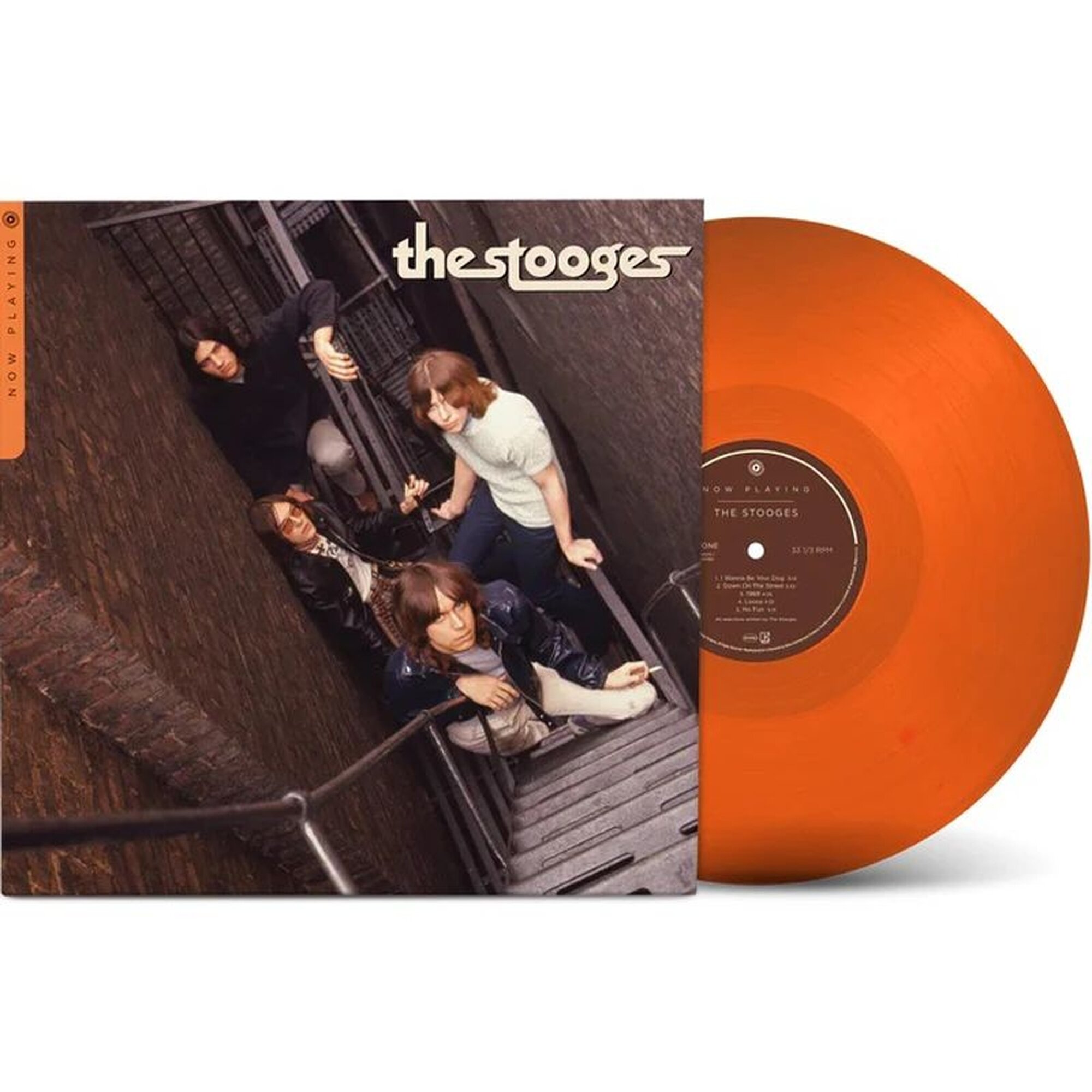 STOOGES - Now Playing (LP, Compilation, Orange Transparent) Виниловая Пластинка
