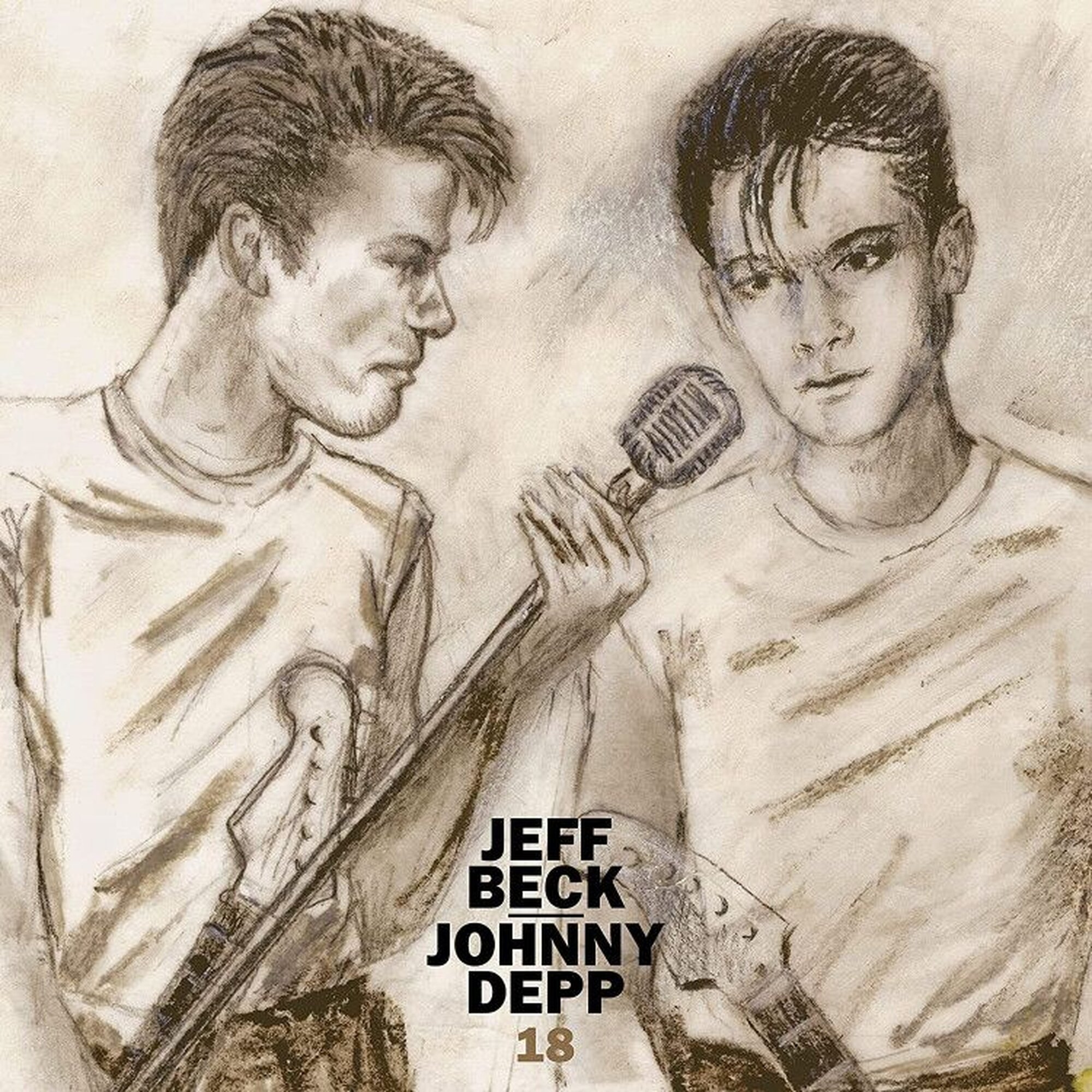 JEFF BECK & JOHNNY DEPP -18, (LP, Black Vinyl) Виниловая Пластинка