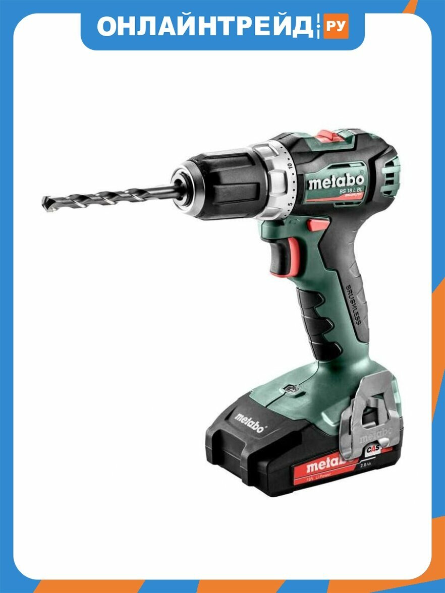 Дрель-шуруповерт аккумуляторная Metabo BS 18 L BL (613155500)