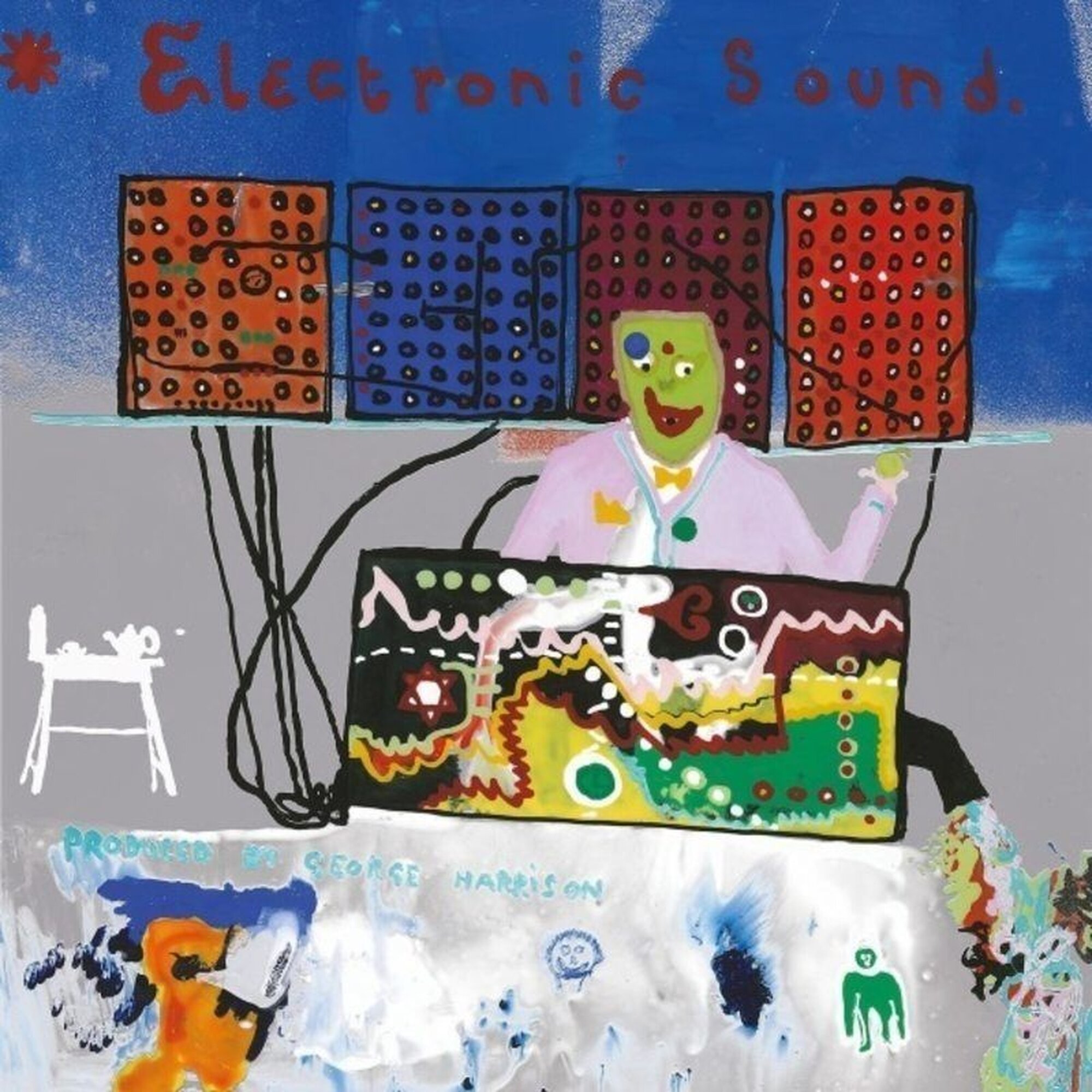 CD George Harrison "Electronic Sound", 2014 г, 2 трека, лейбл Zapple