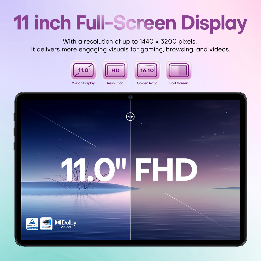 Планшет Pad 9, 8GB, 1TB, 10", экран 2K, ОС Android 15, камера 108MP — фото 1