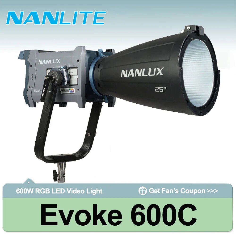 Nanlite Evoke 600C RGB Прожектор 1000-20000K