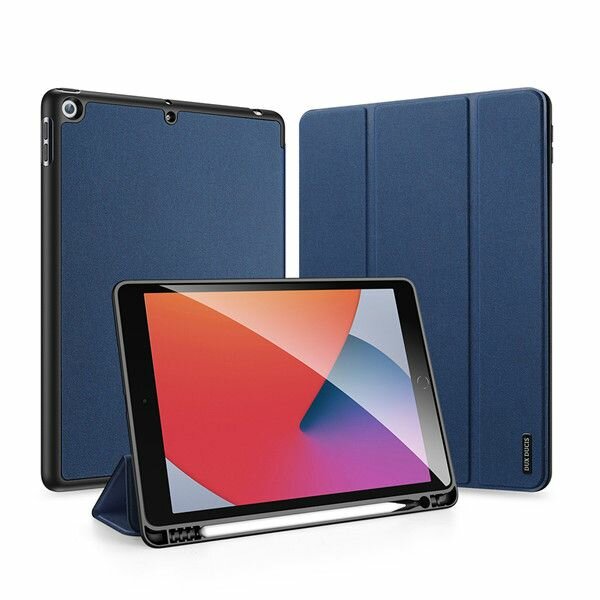Чехол-книжка Ipad 10.2" Dux Ducis Domo Series (pen slot) blue