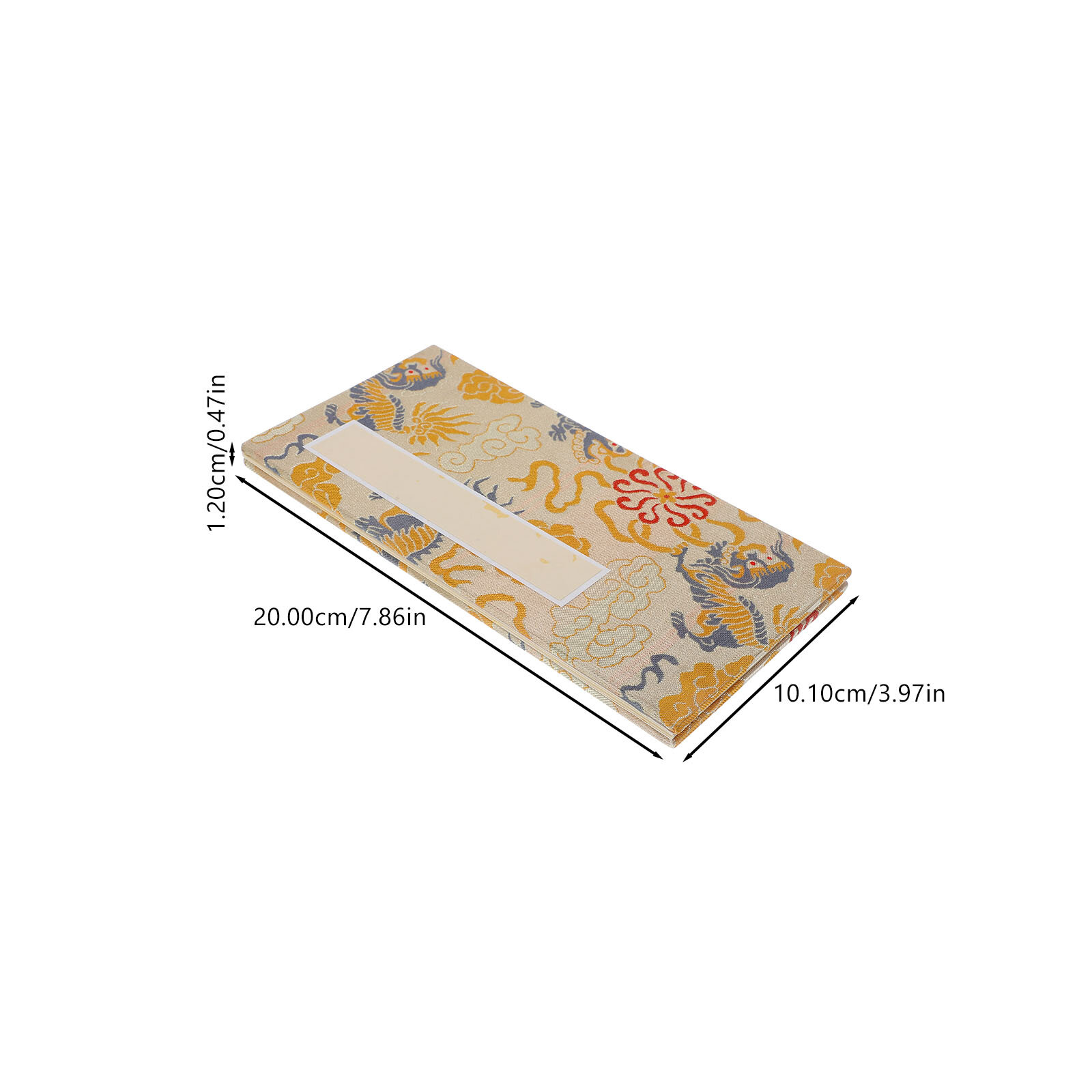Книга Из Хуан Бумаги Для Каллиграфии В Китайском Стиле 20X10.1X1.2Cm