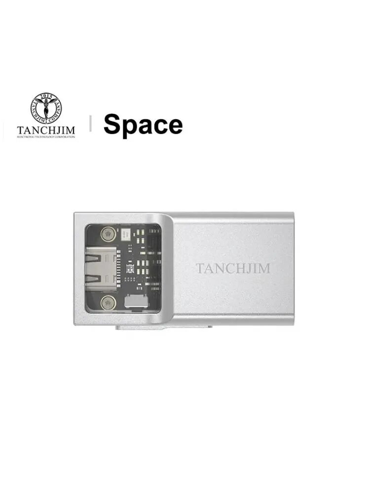 Портативный ЦАП TANCHJIM Space Dual CS43131 ЦАП 32 бит/768 кГц 3,5 мм/4,4 мм выход