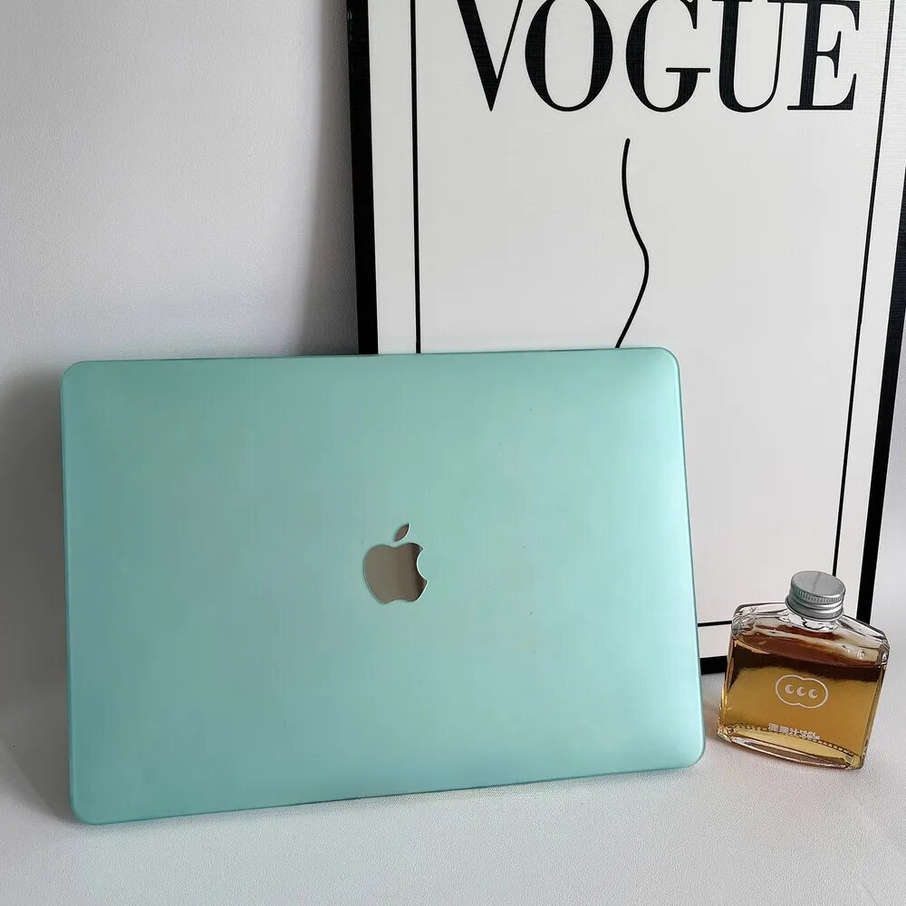Жесткий кейс Macbook Чехол-накладка Case для Air 13 (A1466 / A1369) Матовый светло-зеленый