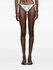 Купальник Versace Sea-print bikini bottoms, размер 80B, бежевый/белый