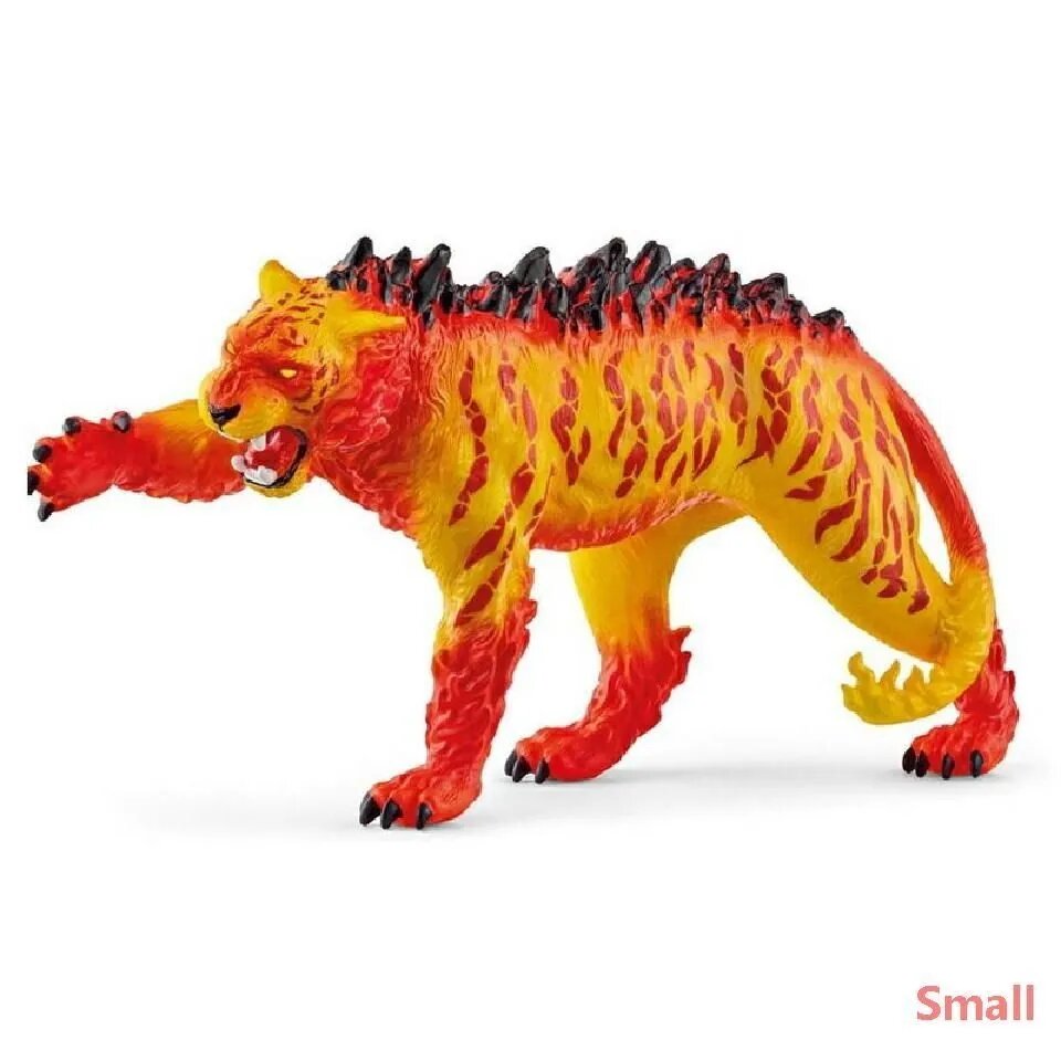 Schleich Лавовый тигр 2834892410, Эксклюзивный аксессуар для коллекционных статуэток