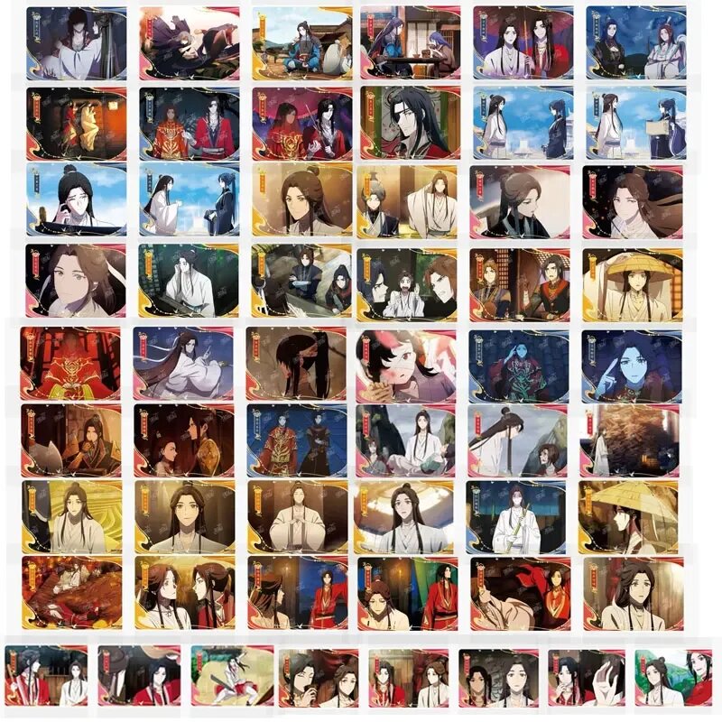 Коллекционная карта Bandai Heaven Official's Blessing Series 2 TG-JQ-a set 56PCS