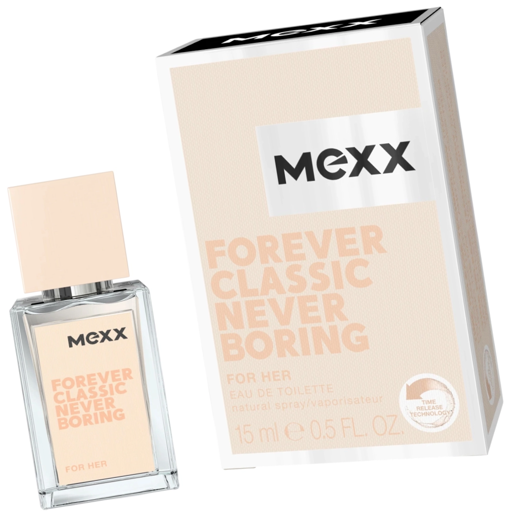 Духи Мекс Форевер Классик Невер Боринг Фо Хёр 15 мл женские - Mexx Forever Classic Never Boring