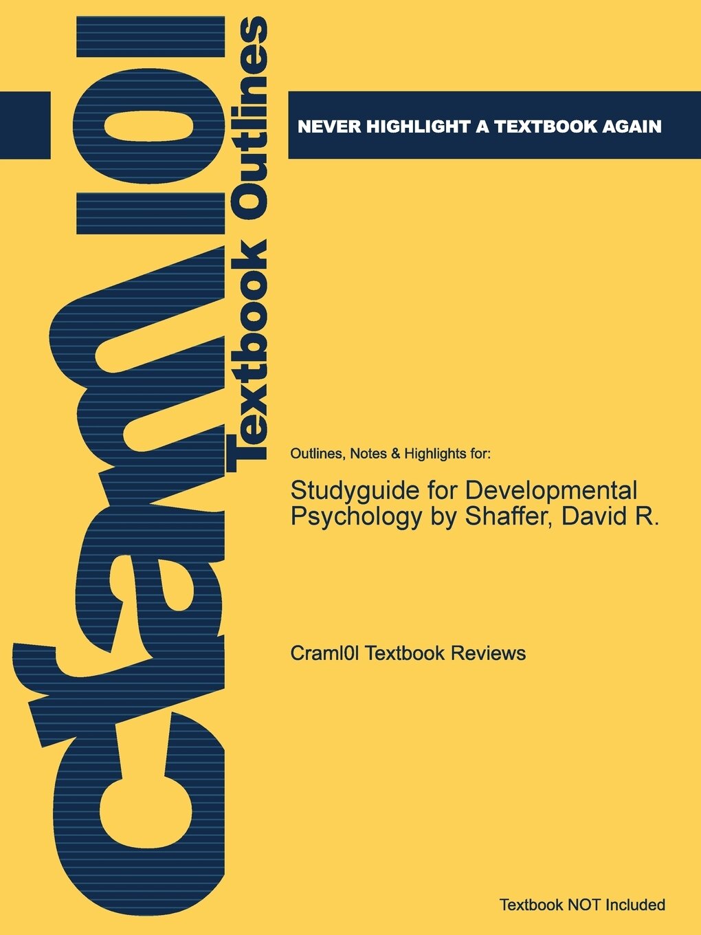 Studyguide for Developmental Psychology by Shaffer, David R. — фото 1