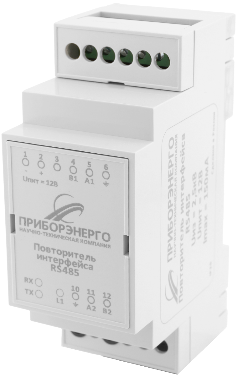 Повторитель интерфейса RS485 (Исполнение 12В), арт. НФ-00000764, НТК приборэнерго