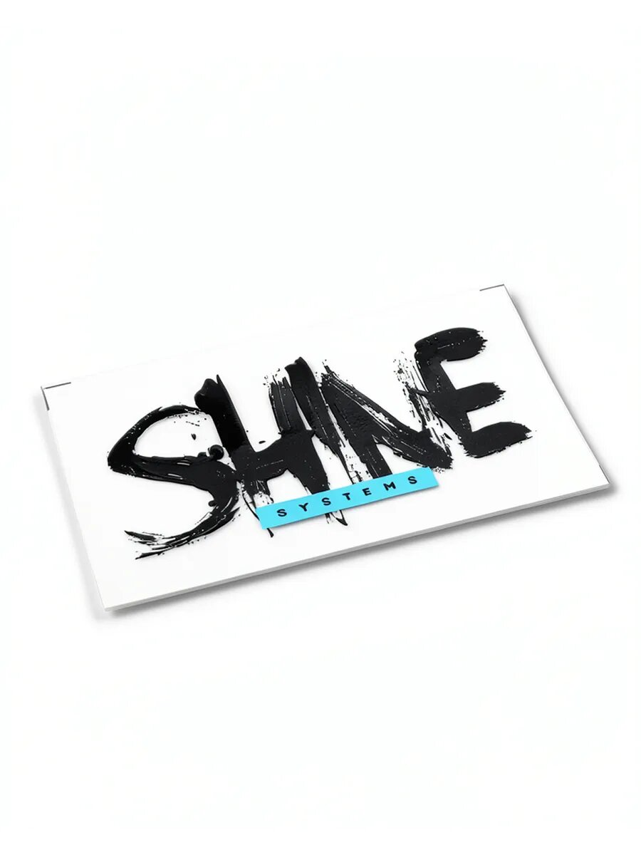Стикер Shine Systems, наклейка с надписью "Shine" №6, SS1036