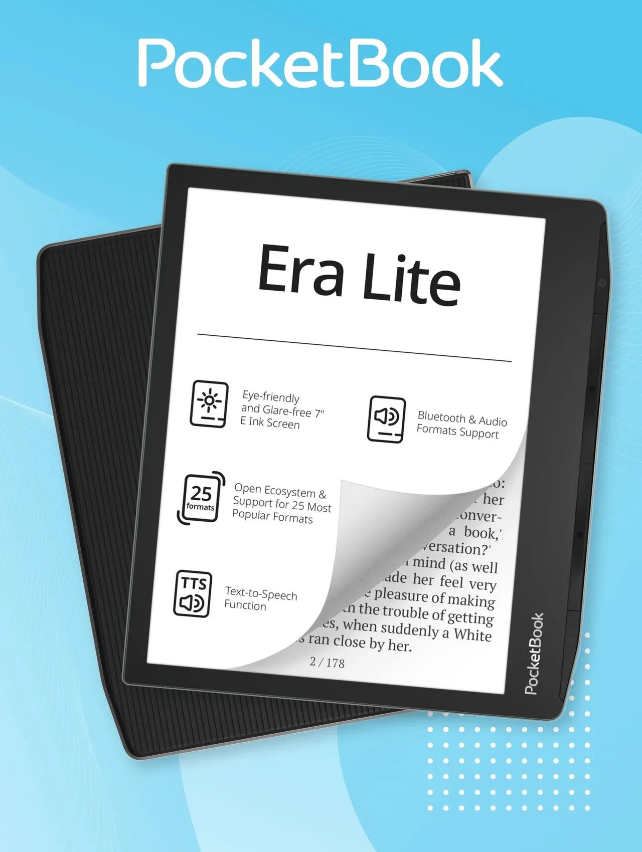 Книга электронная PocketBook 700 ERA Lite / Stone Green / Зеленый