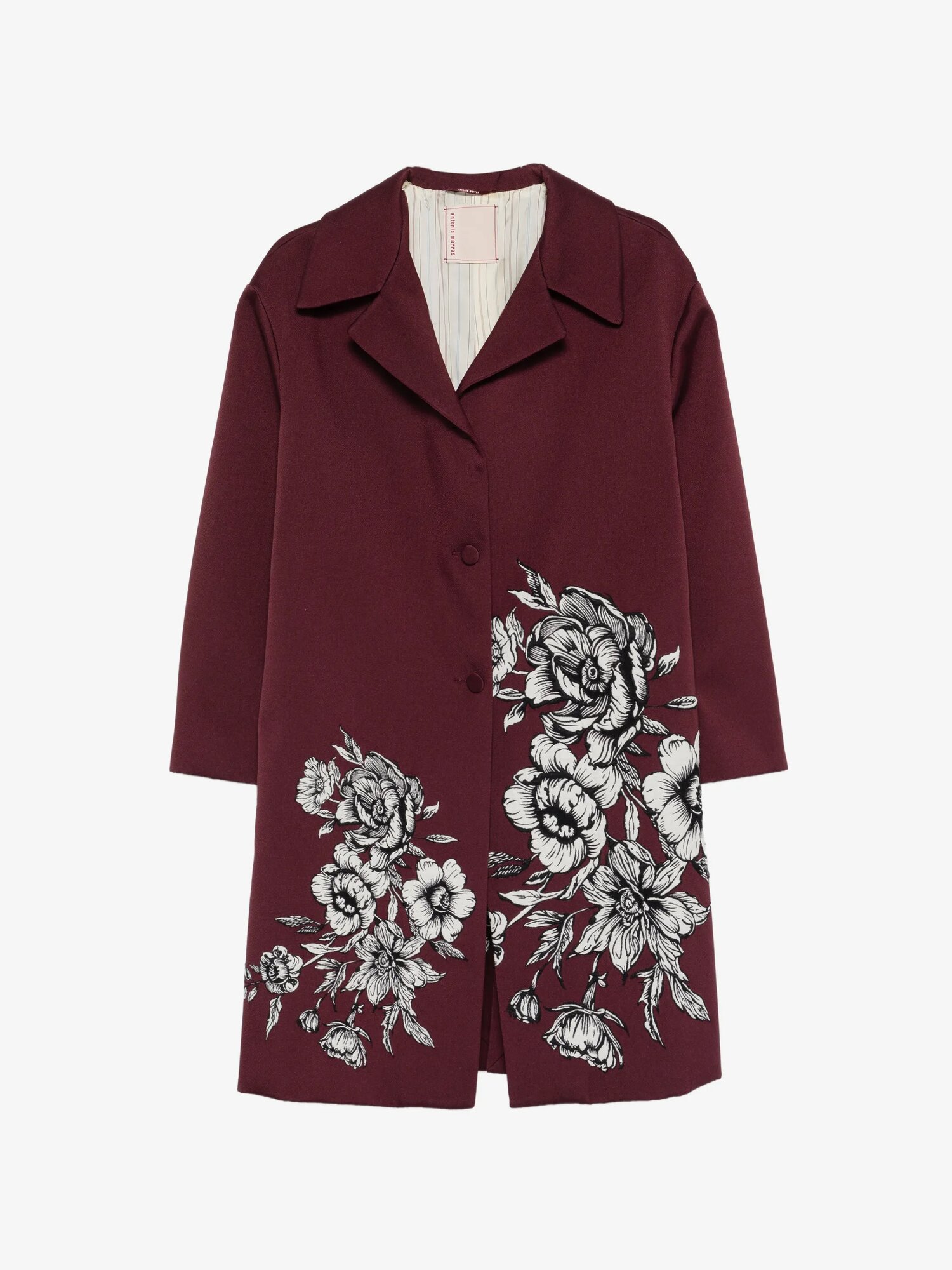 Пальто Floral-print coat