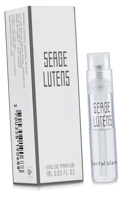 Миниатюра аромата Serge Lutens Santal Blanc 1 мл для женщин и мужчин - Белый Сандал