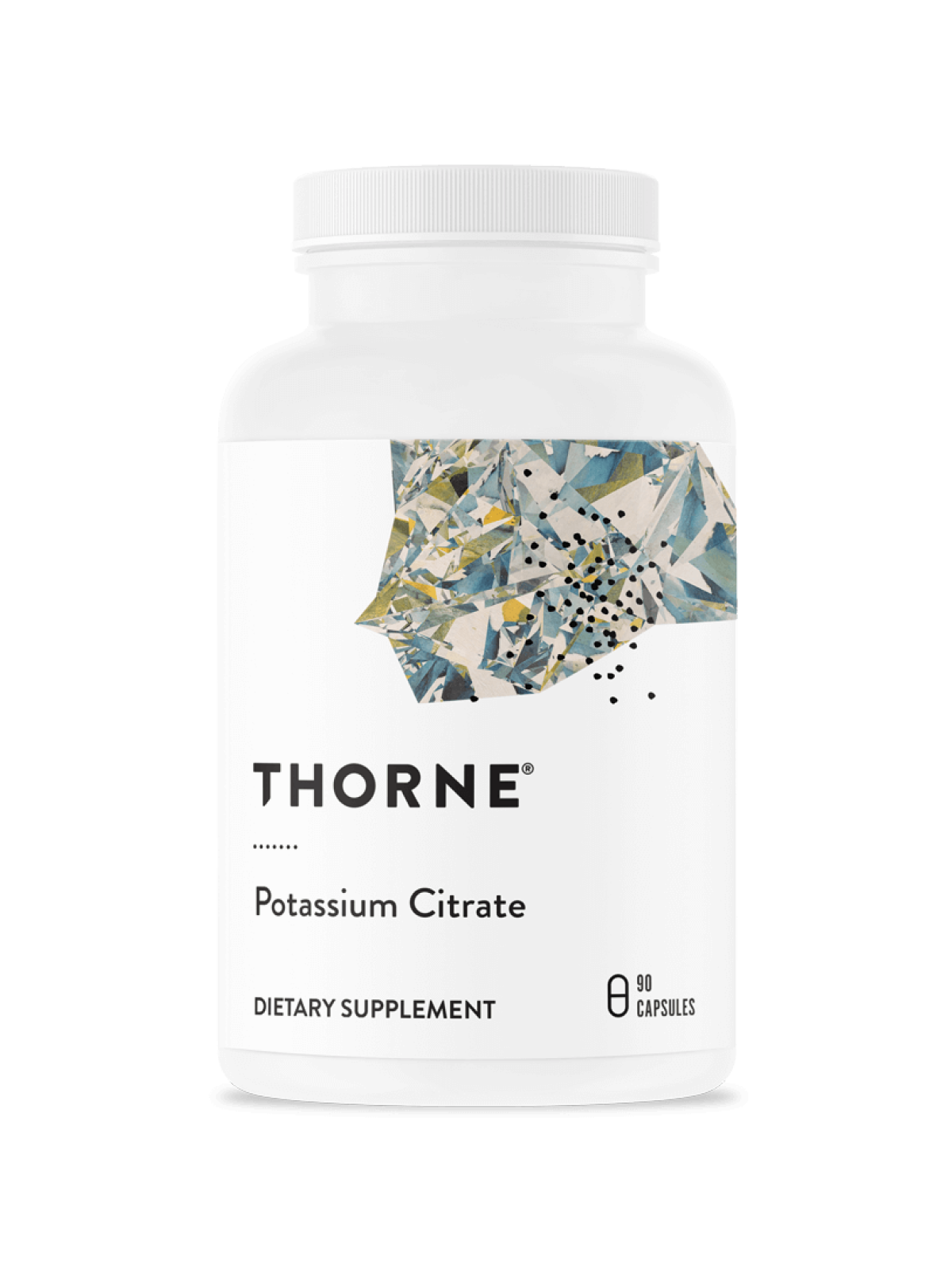Цитрат калия, Potassium Citrate от Thorne Research, 90 капсул