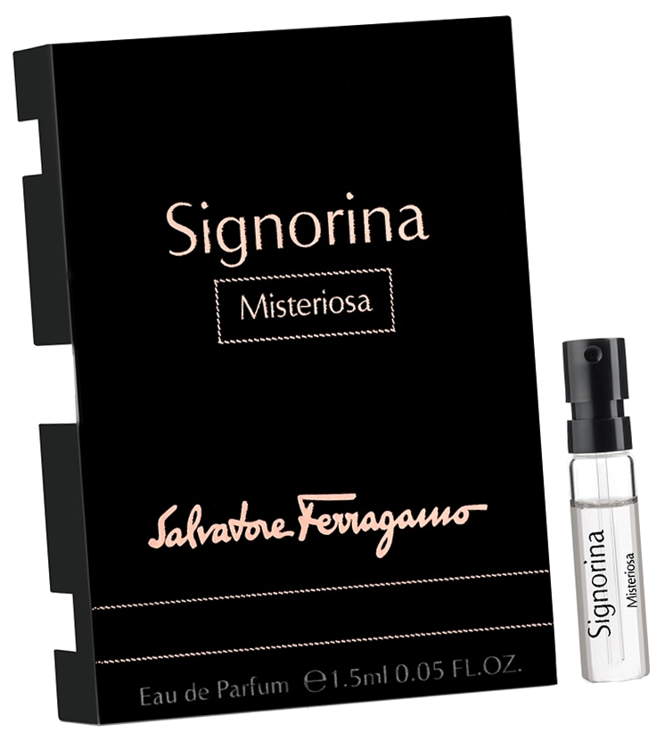 Ferragamo Signorina Misteriosa парфюмерная вода 1.5 мл миниатюра для женщин - Феррагамо Мистериоса