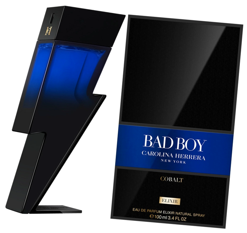 Carolina Herrera Bad Boy Cobalt Elixir для мужчин парфюм 100 мл - Каролина Херрера Бэд Бой