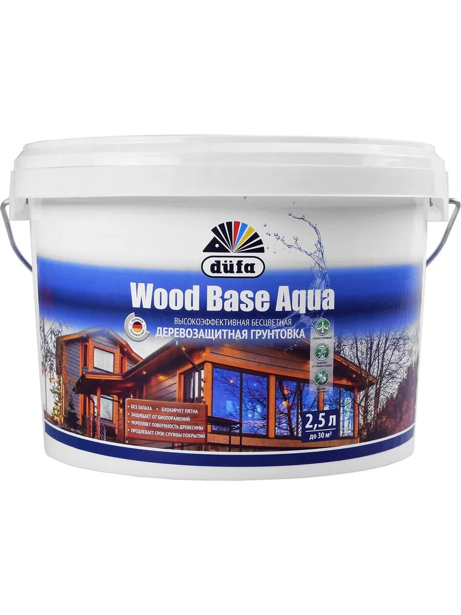 Грунт по дереву, OSB Wood Base Aqua 2,5л