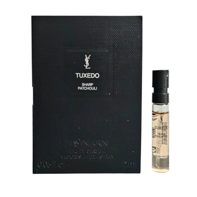 Yves Saint Laurent Tuxedo Sharp Patchouli пробник 2 мл унисекс - Тукседо Шарп Пачули парфюмерная вода миниатюра