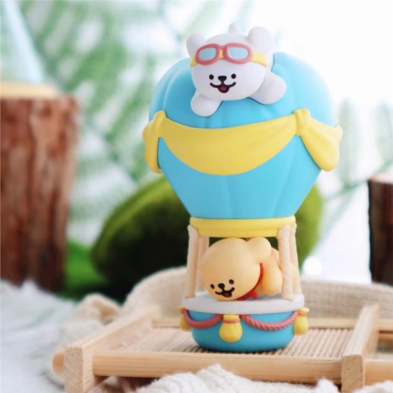 Фигурки-сюрпризы из серии «Дневник путешествий щенка» от Line Puppy, милые настольные украшения, коллекционные фигурки, для девочек.