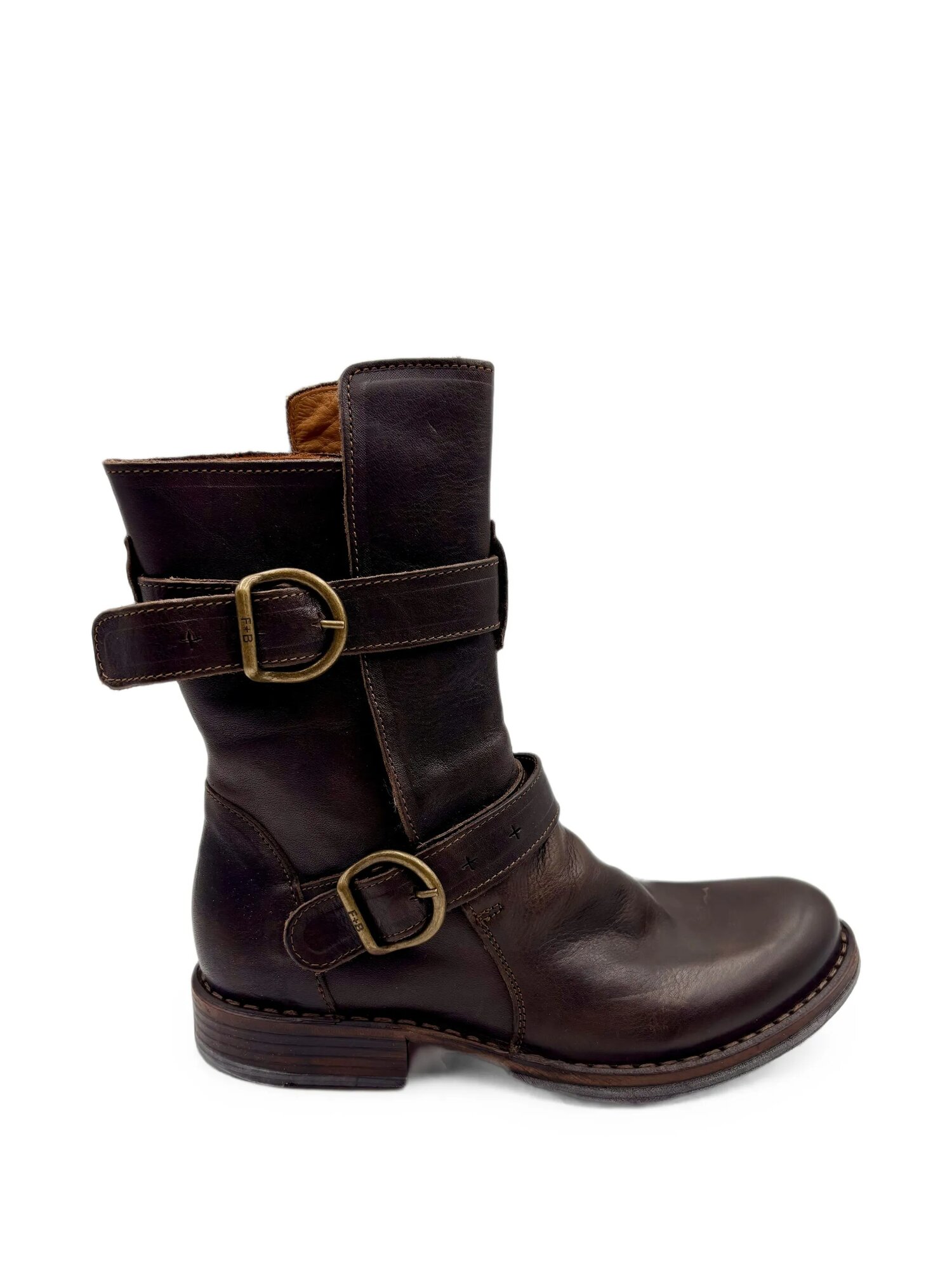 Ботинки FIORENTINI + BAKER Cusna buckled leather boots