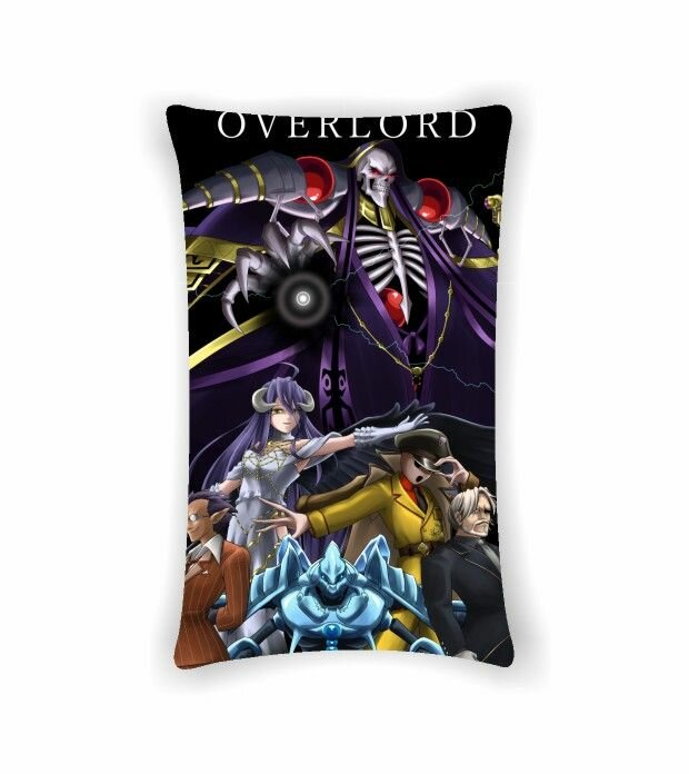 Подушка Overlord, Оверлорд №5, Картинка с одной стороны