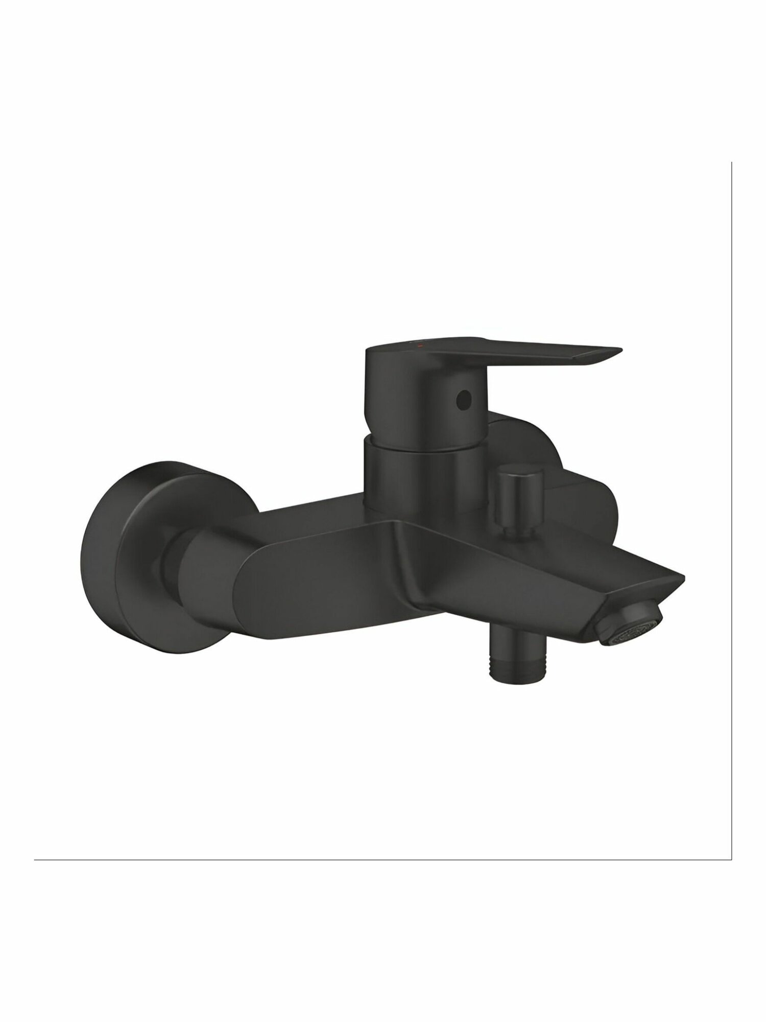Смеситель для ванны GROHE "Start" 322782432, рычажный, монолитный, черный, матовый