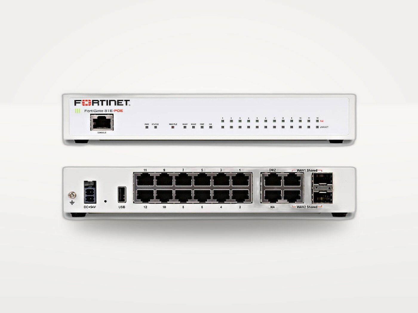 Межсетевой экран FORTINET FortiGate FG-80E-BDL-950-12 Bundle FG-80E и FortiCare and FortiGuard Unified Threat Protect