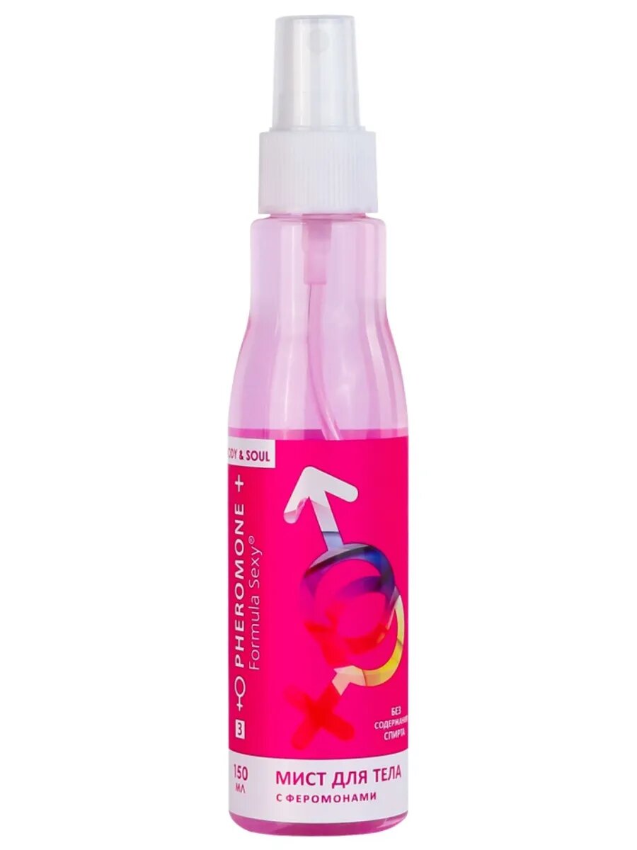 Мист для тела с феромонами Formula Sexy цветочно-фруктовый №3 150мл