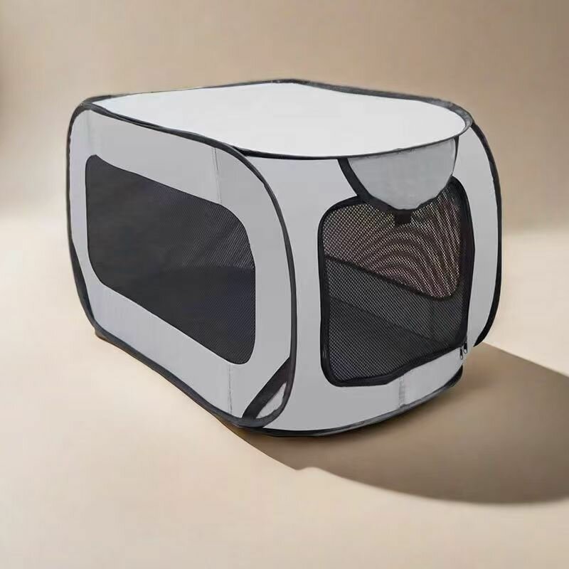 Автомобильная клетка для собак из ткани Оксфорд, подходит для кошек и собак, клетка для домашних животных для использования в помещении, клетка для домашних животных для улицы, собачья клетка, складная клетка для собак из ткани Оксфорд.
