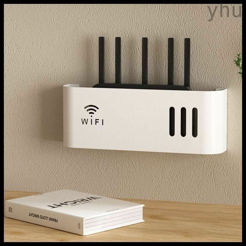 Самый популярный в 2025 годуПолка для роутера на стену, коробка и ящик для вай фай, держатель без сверления