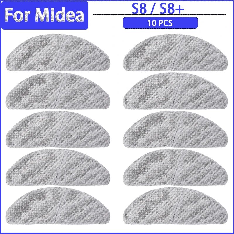 Комплект из 15 силиконовых щеток и фильтров для Midea S8+ 10 Mop