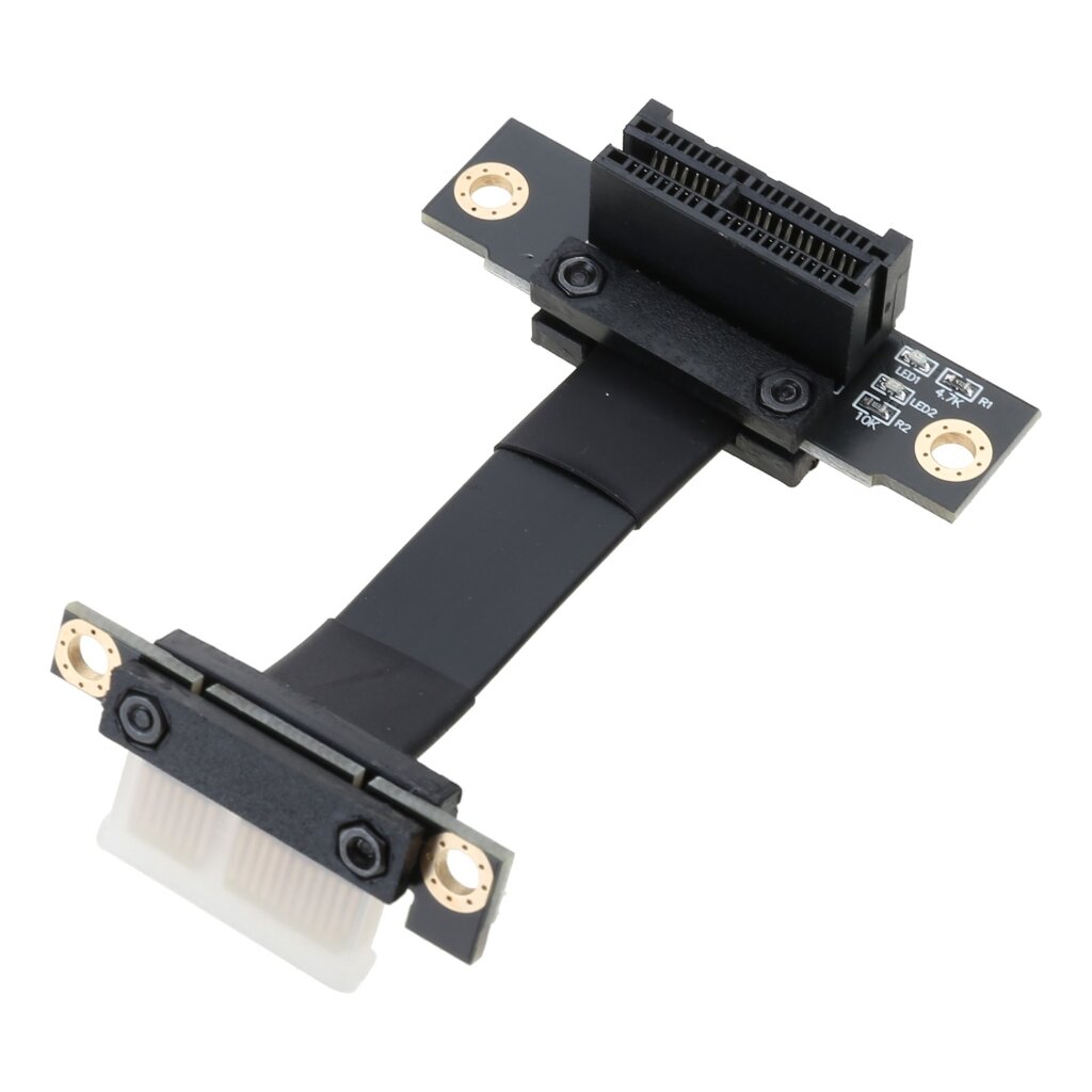 Удлинитель PCI-E 1X от 3.0 до PCIE X1 со Сверхбыстрой скоростью 8 Гбит/с, 5-сантиметровый шнур