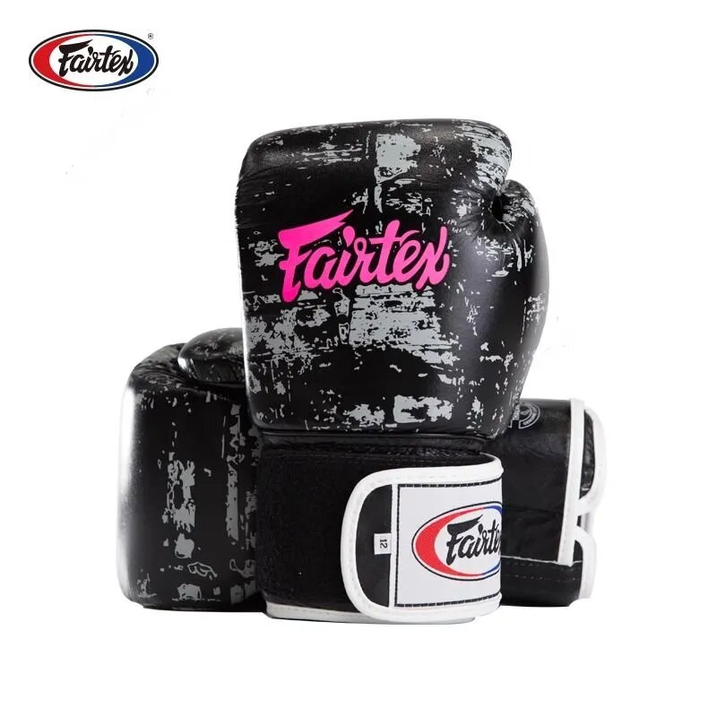 Fairtex BGV1 Black Cloud Dark Cloud V Боксерские перчатки 12 унций для тайского бокса и традиционного бокса — фото 1