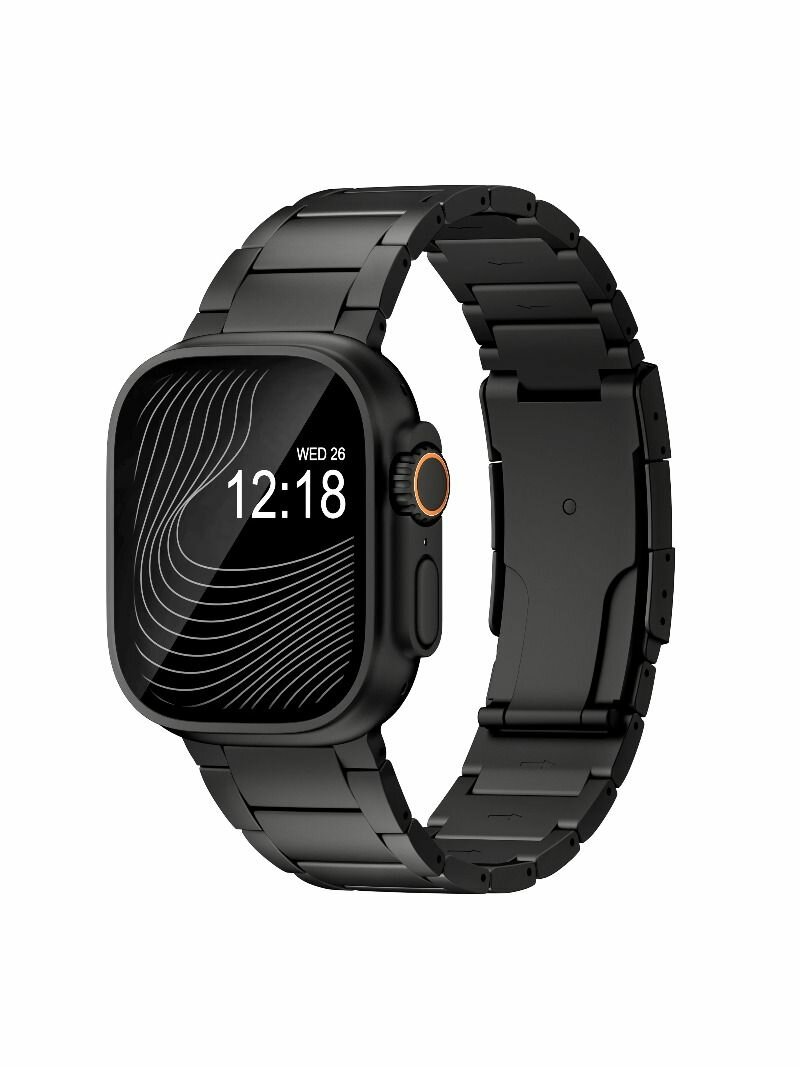 Титановая лента для Apple Watch Ultra 3 2 Band 49 46 45 44mm, Титановая лента для iWatch Ultra S11 10 SE 9 8 7 6 5 4 3