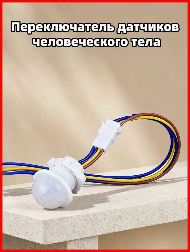 Пироэлектрический датчик движения, 220В/40Вт