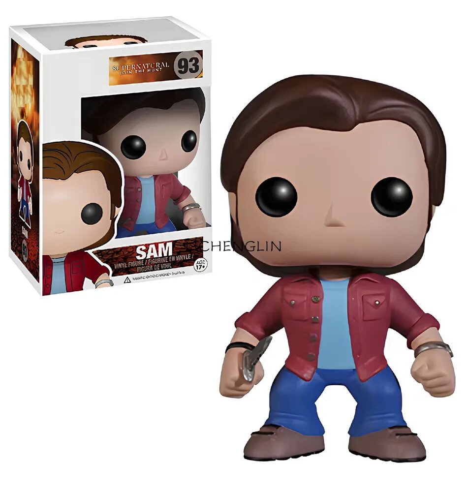 Фигурка Сверхъестественное Сэм Winchester (10 см) #93 Виниловая фигурка для коллекционеров. Отличный подарок