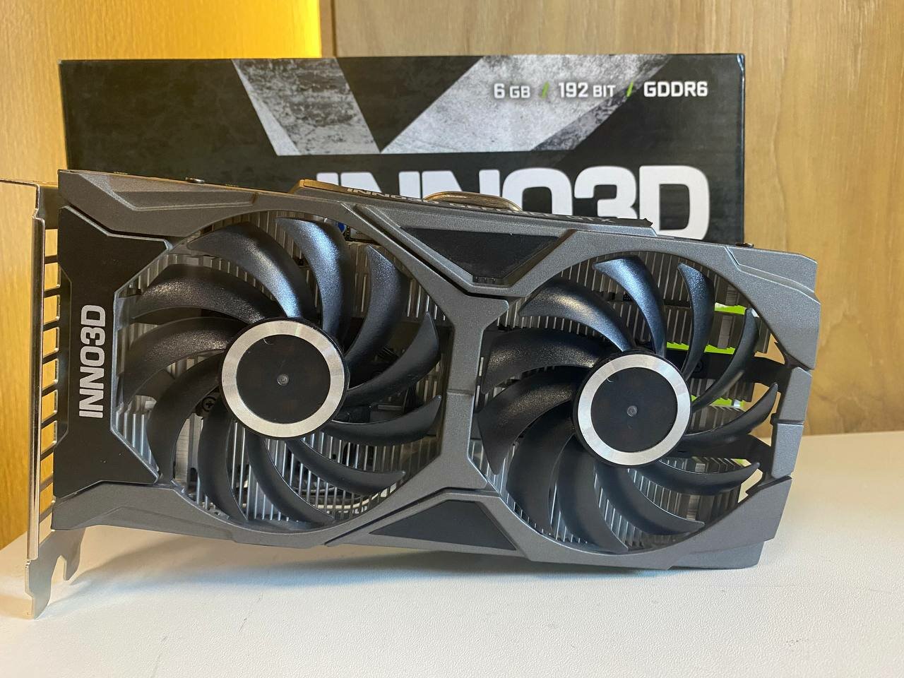 Видеокарта GeForce GTX 1660 SUPER INNO3D Twin x2 6GB, Retail