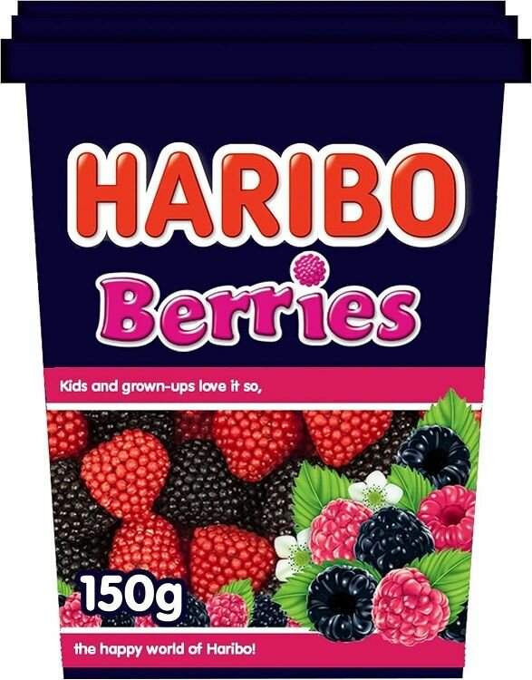 Мармелад HARIBO BERRIES Ягоды /банка/ 150г